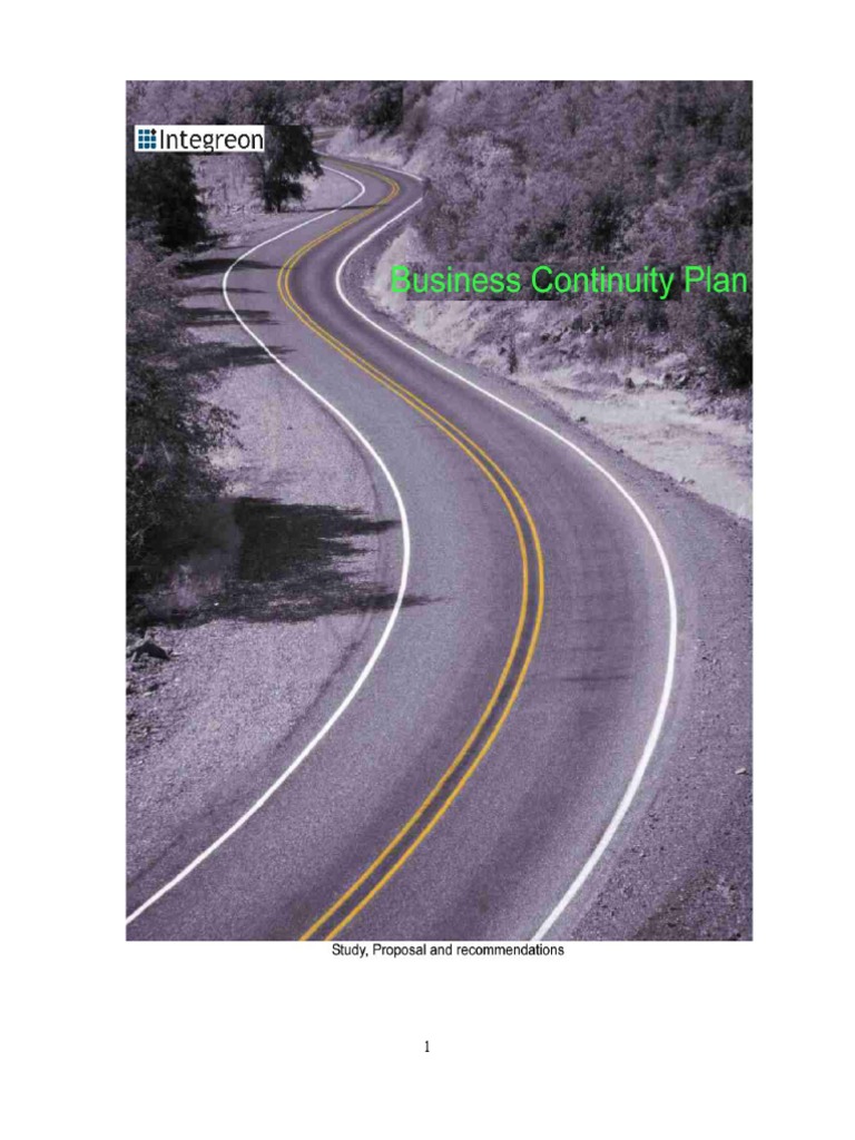 Business Continuity Plan | PDF | Business Continuity | Emergency Management