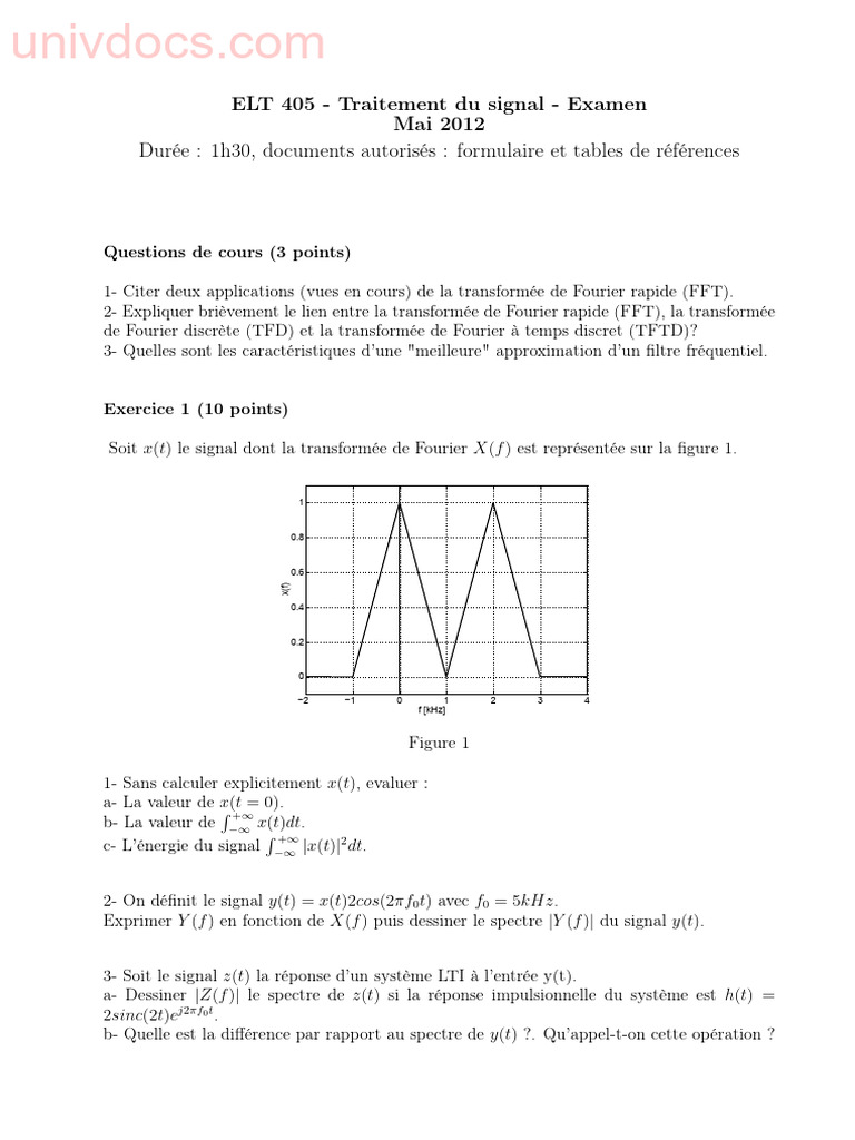 Ilovepdf Merged 3.TextMark | PDF | Filtre (électronique) | Transformation de Fourier rapide