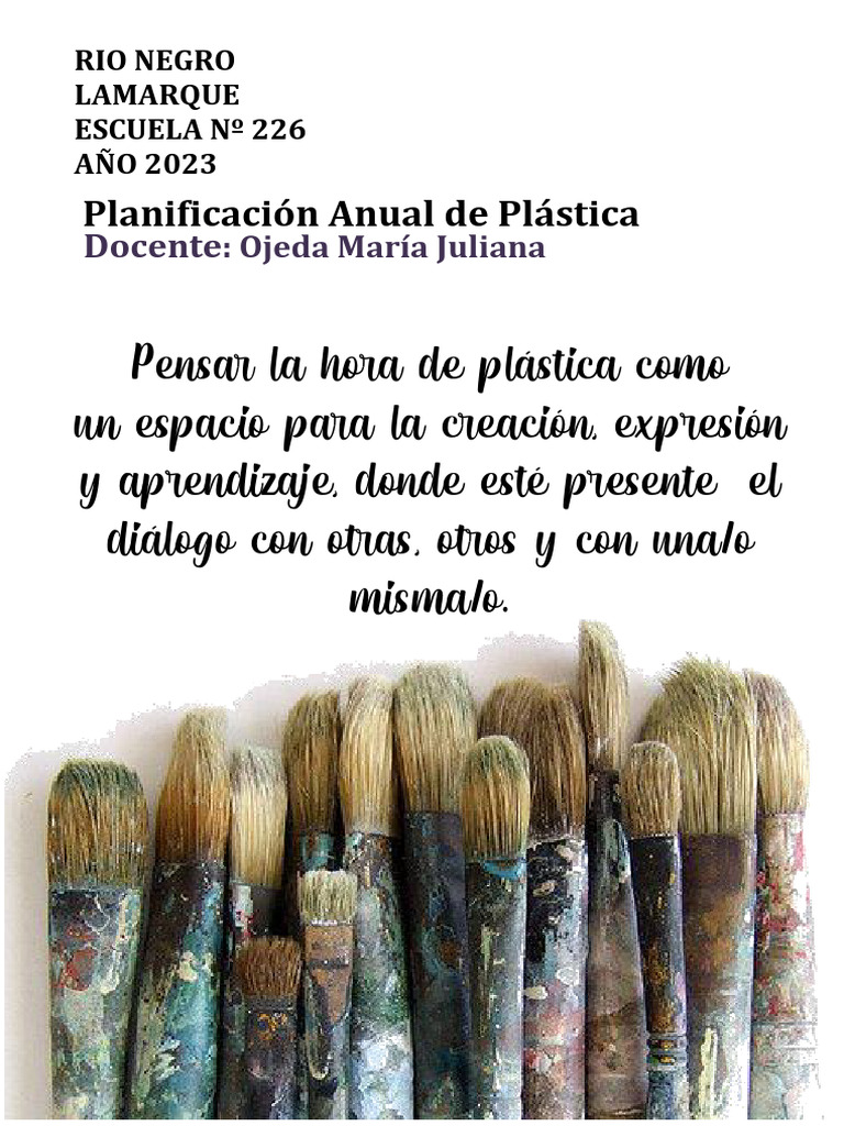 Planificacion Anual 226, 2023 | Descargar gratis PDF | Evaluación ...