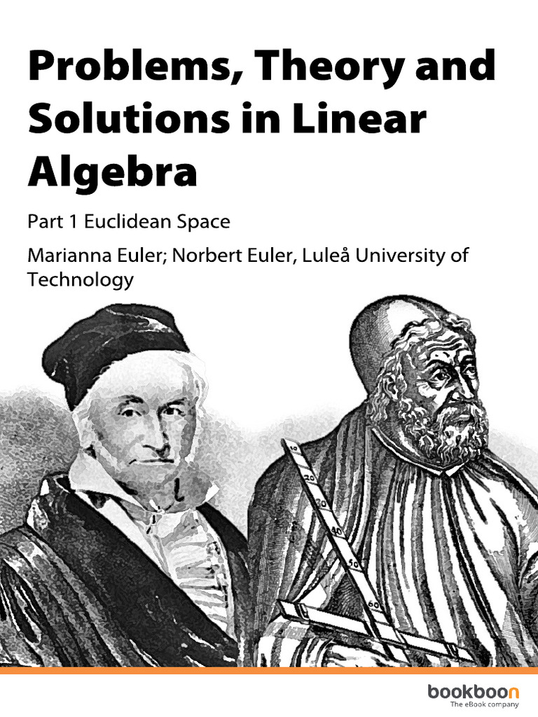Problems Theory and Solutions in Linear Algebra | PDF | Vector Space ...