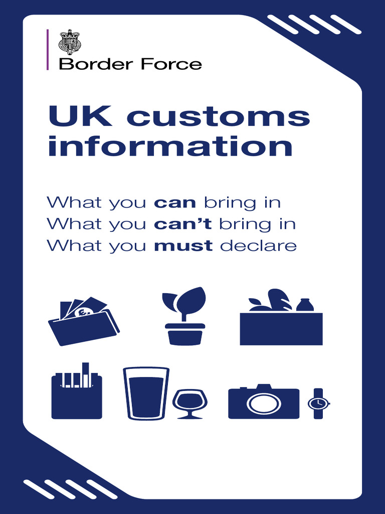 UK Customs Leaflet | PDF | Customs | Smuggling
