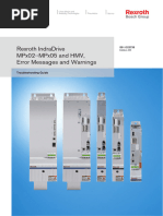 Rexroth IndraDrive Fault Codes Guide | PDF | Computing | Computer ...