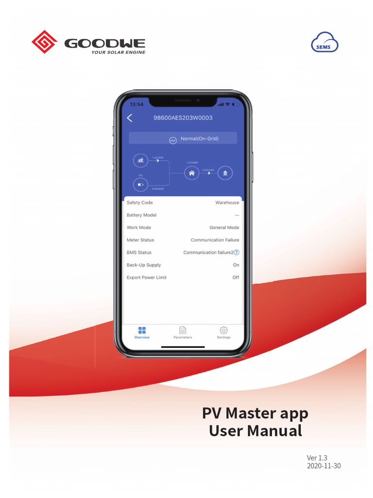 PV Master App User Manual Guide | PDF | Electrical Grid | Wi Fi