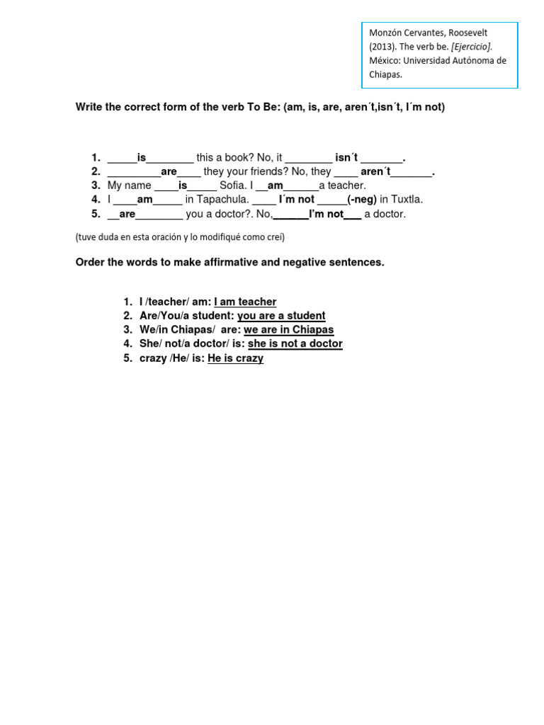 ToBe - S1a2 Arlette Gonzalez | PDF