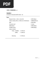 Formwork Cost Analysis and Rates | PDF | Carpentry | Lumber