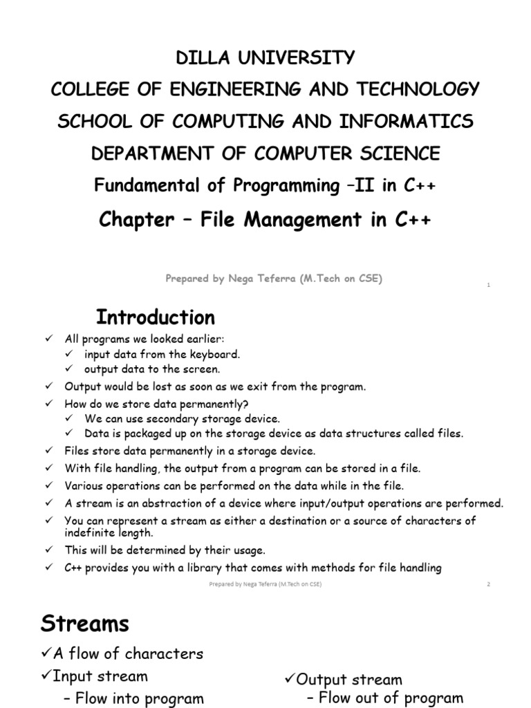 File Managment | PDF | Computer File | Pointer (Computer Programming) File Managment | PDF | Computer File | Pointer (Computer Programming)