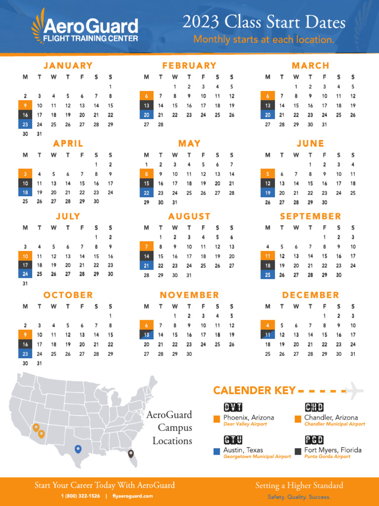 2021 Start Date Calendar | PDF
