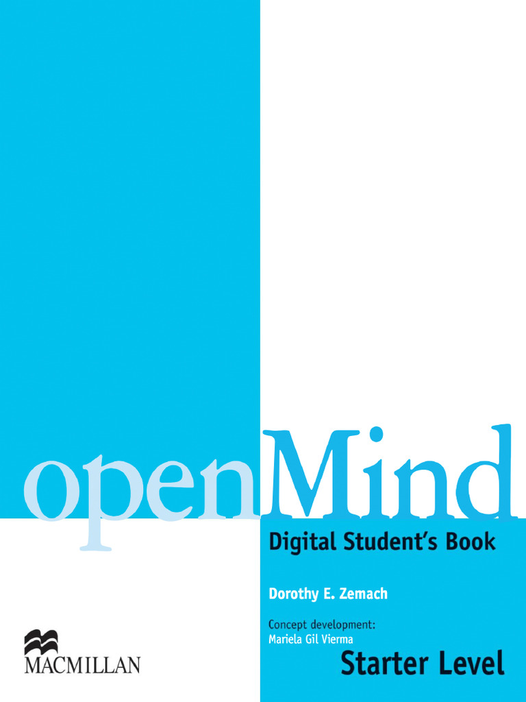 Book Open Mind Starter Pdf
