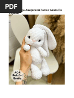 Liam Conejo Amigurumi Patron Gratis PDF | PDF | Amigurumi | Tejidos
