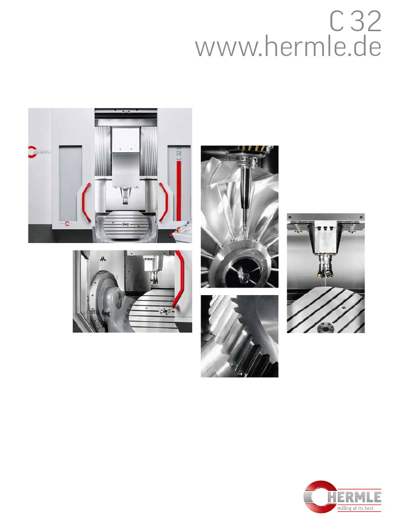 Catalogo Hermle - Brochure - C32 - EN | PDF | Rotation Around A Fixed Axis | Machining