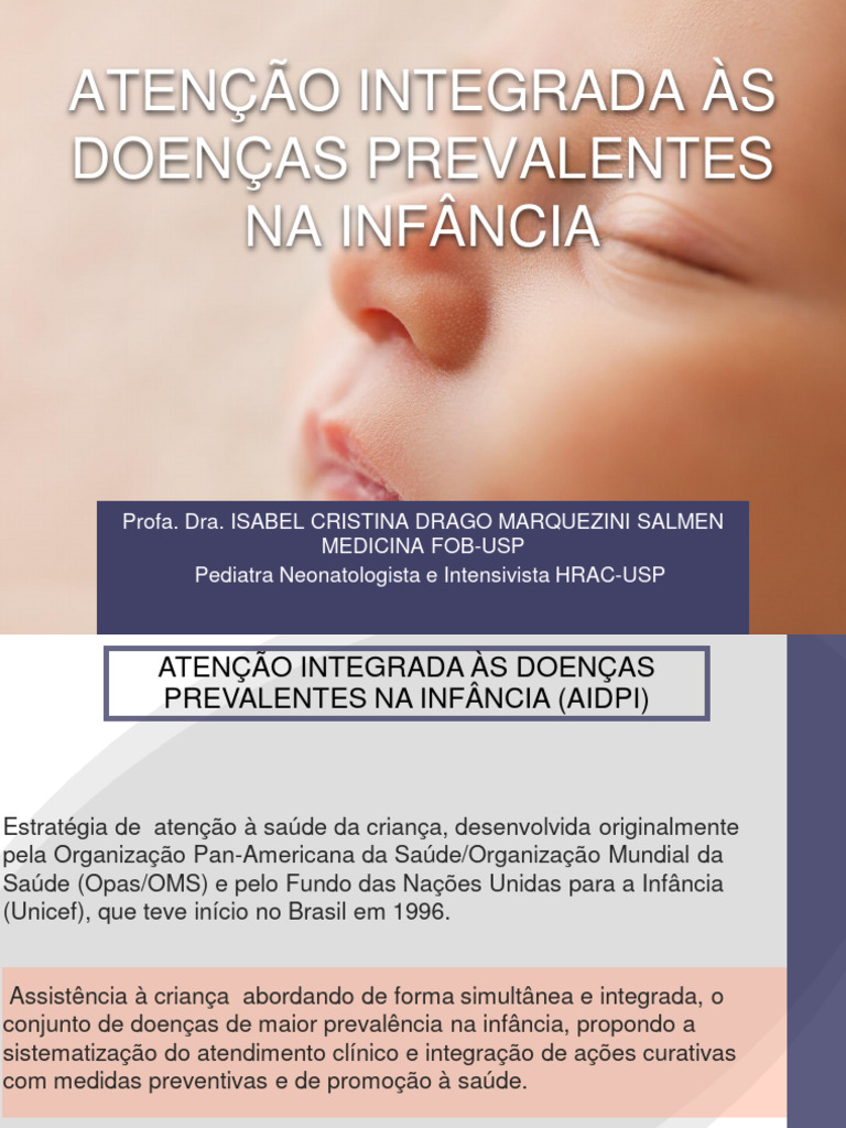 Aula AIDP 2020 | PDF | Pneumonia | Diarreia