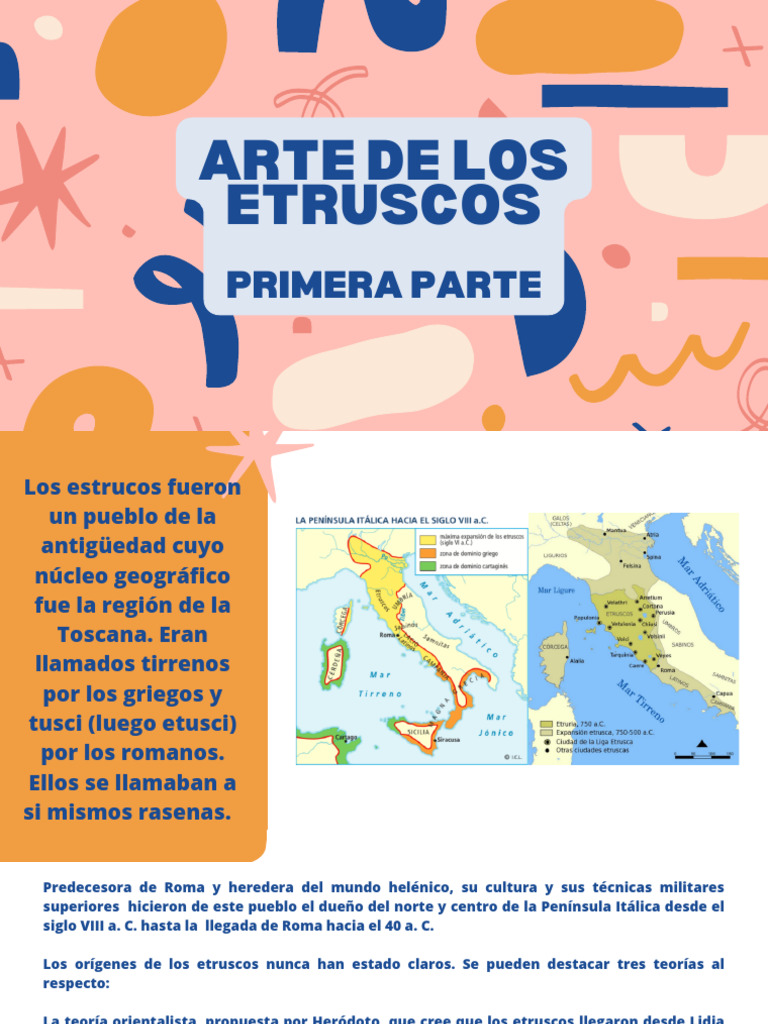 Arte de Los Etruscos I | PDF | Civilización Etrusca