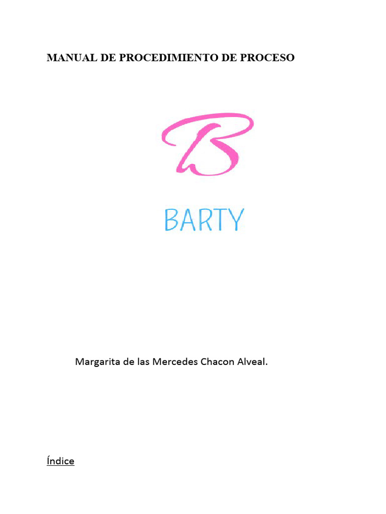 Manual de procedimiento de Produccion | PDF | Business | Calidad ...