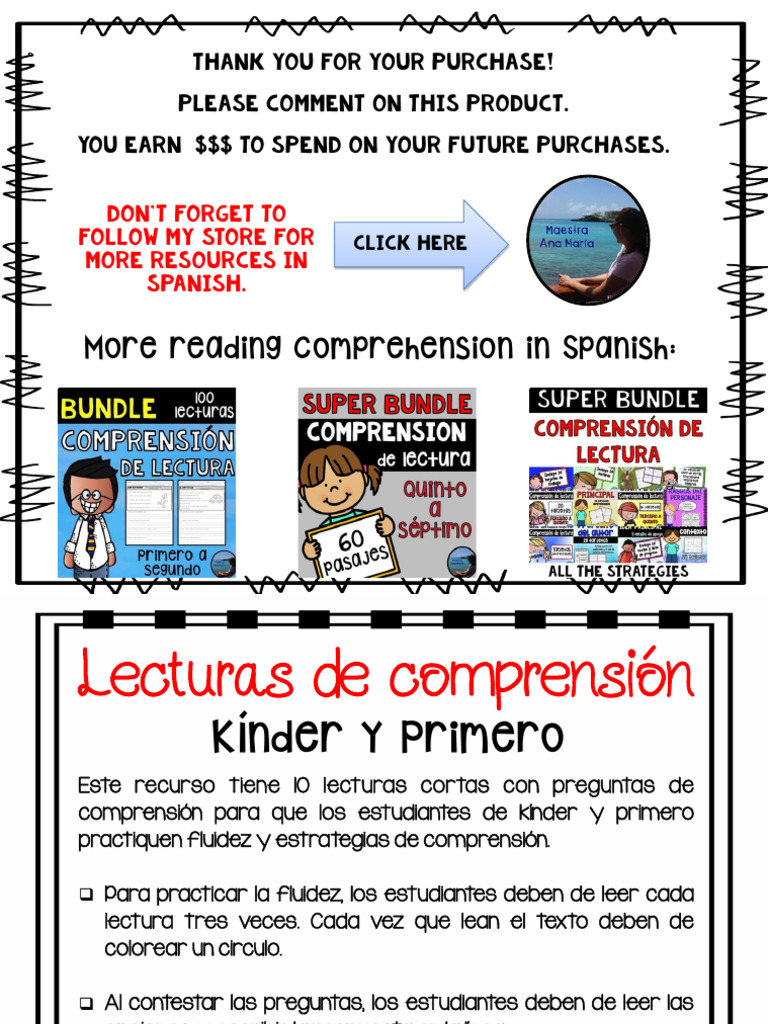 More Reading Comprehension in Spanish | PDF