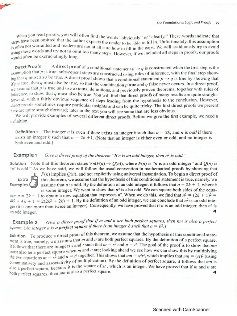 Methods of Proof | PDF