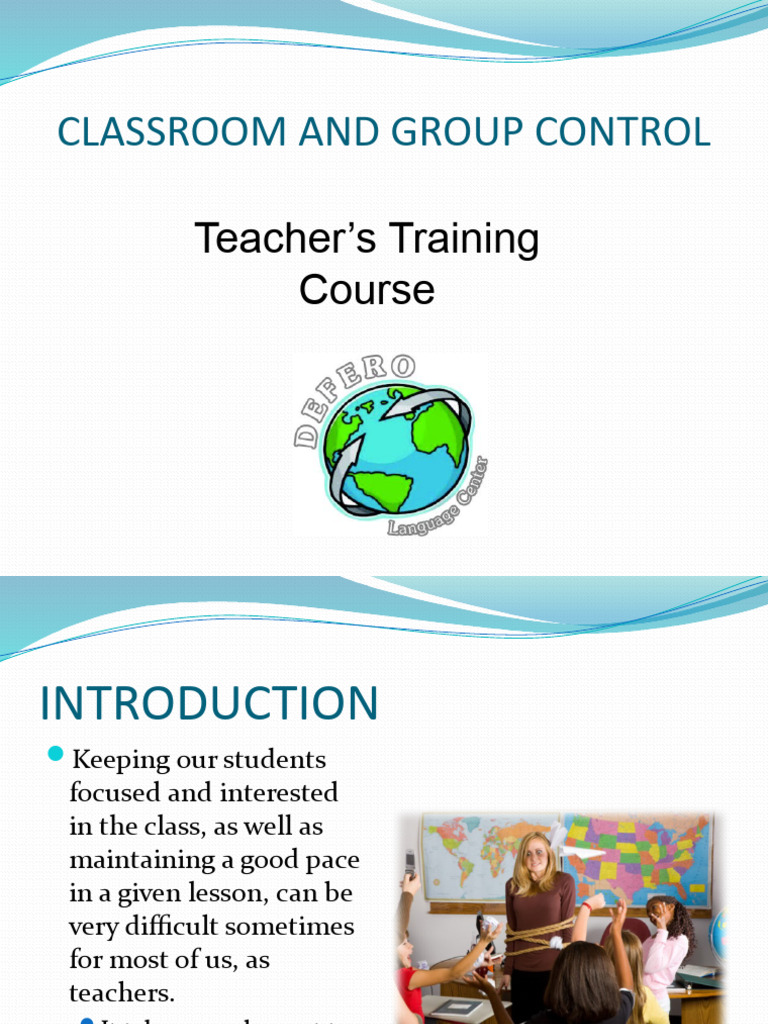 Classroom Control Techniques for Teachers | PDF | Teachers | Classroom