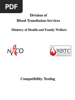 Blood Crossmatch Form | PDF