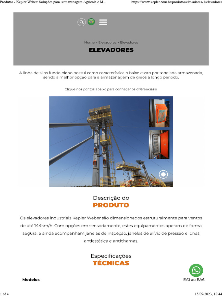 Elevador KW | PDF