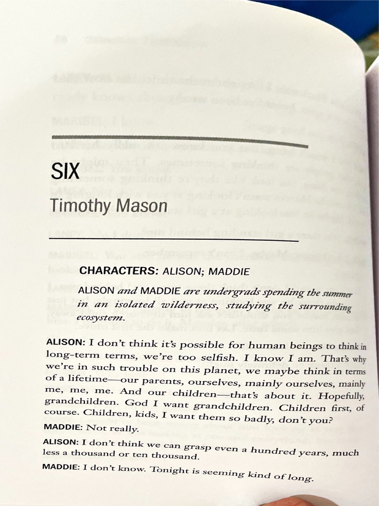 Six by Timothy Mason | PDF