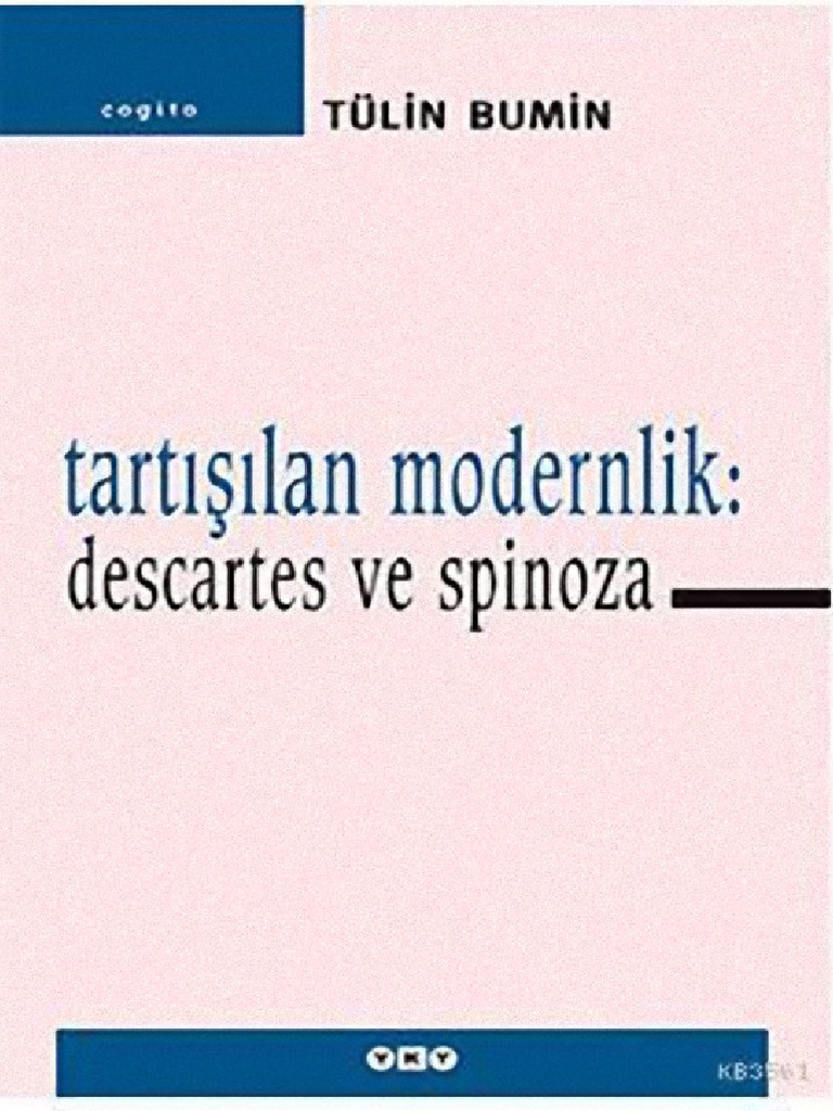 Tülin Bumin - Tartışılan Modernlik; Descartes Ve Spinoza - - 2130ц9 | PDF