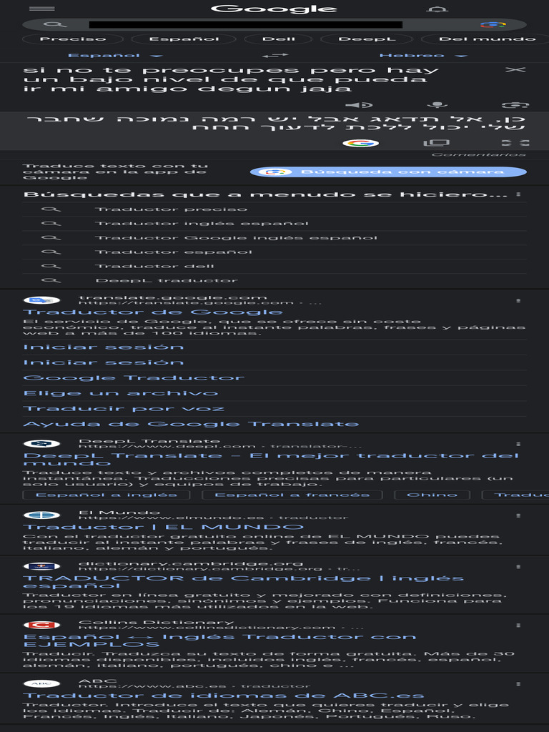Traductor - Buscar Con Google | PDF