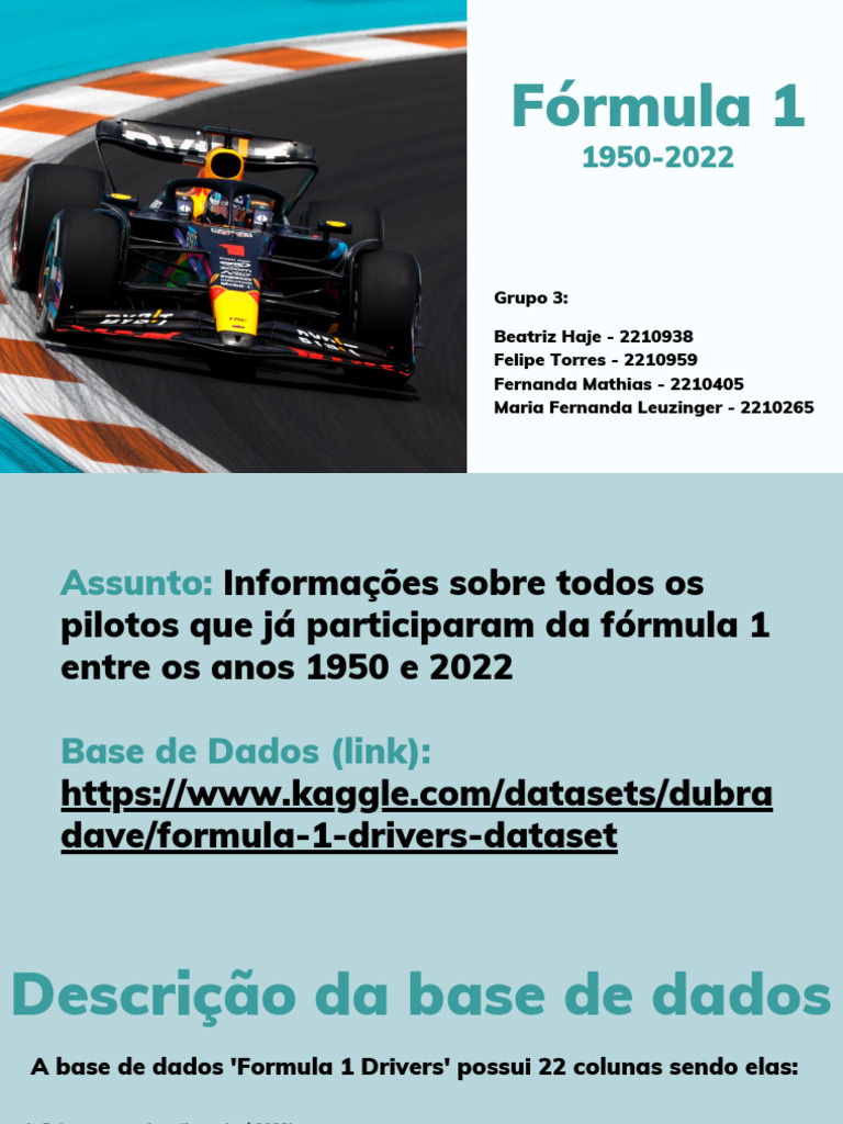 Fórmula 1 | PDF | Fórmula Um