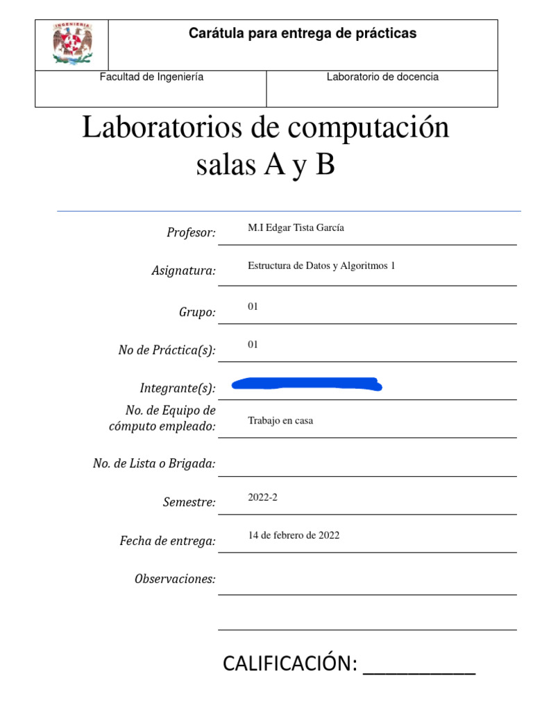 Practica 1 EDA Tista | PDF | Programa de computadora | Programación