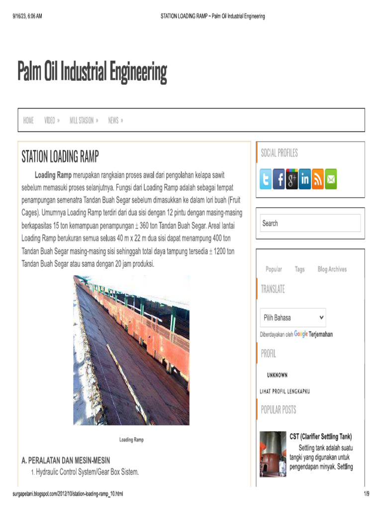 Station Loading Ramp | PDF