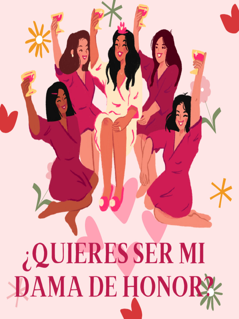 ¿QUIERES SER MI DAMA DE HONOR | PDF