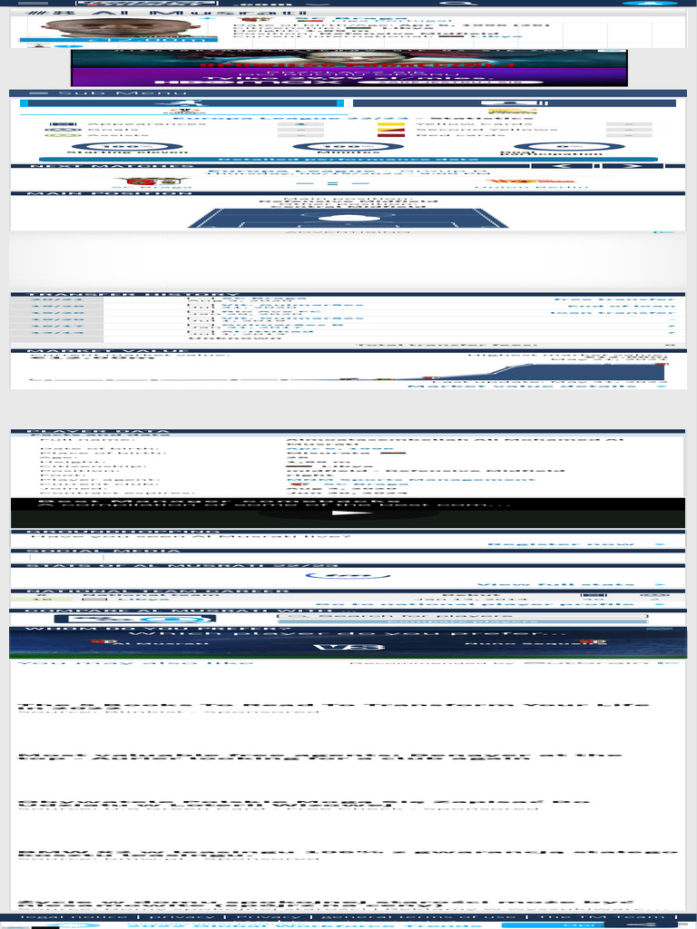 Al Musrati - Player Profile 2223 Transfermarkt | PDF | Association ...