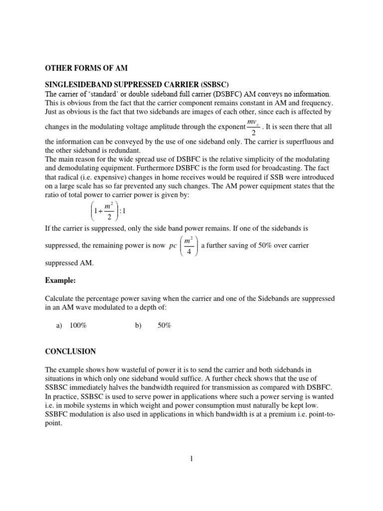3other Forms of Am | PDF | Amplifier | Sound Production Technology