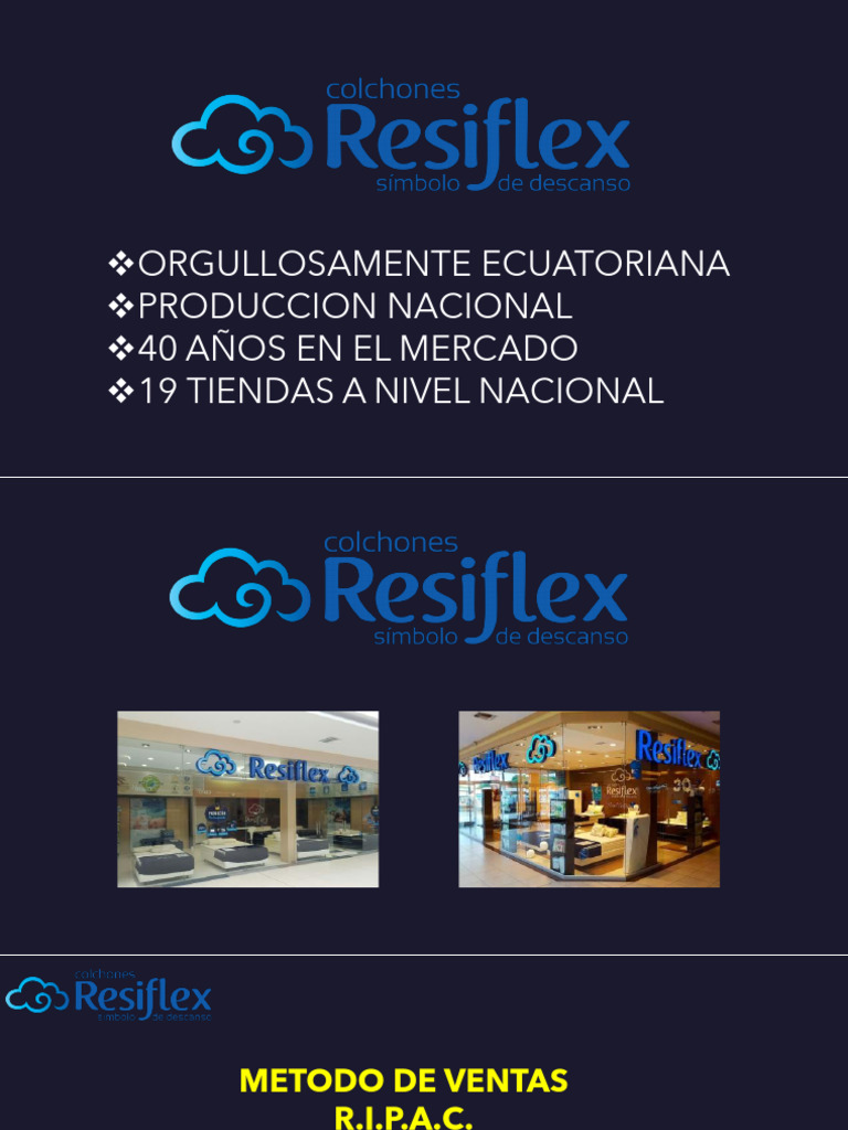 Presentacion Resiflex Caracteristicas | PDF