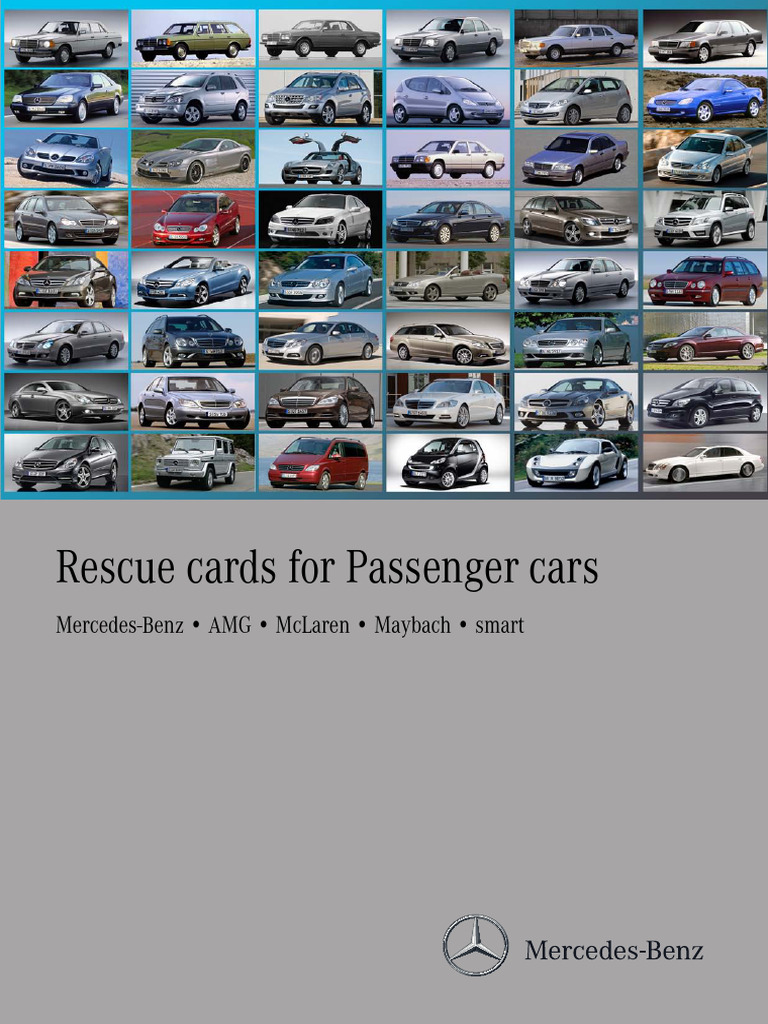 Mercedes Emergency Response Guide | PDF | Airbag | Mercedes Benz