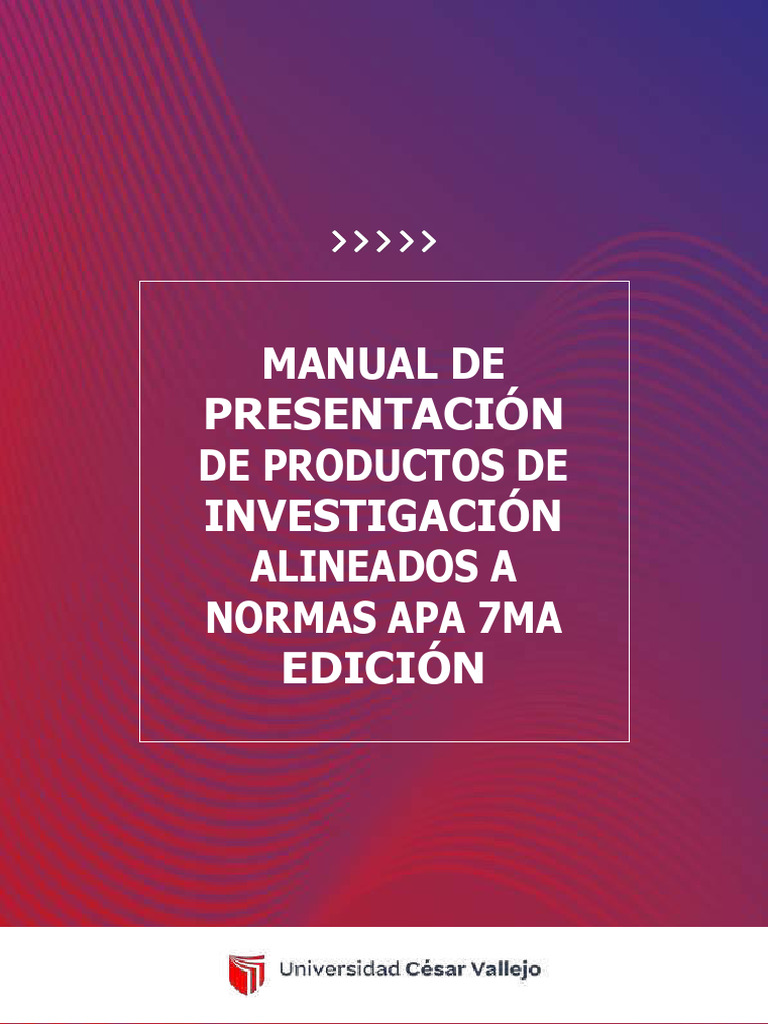 Manual de Normas APA 7 UCV 2023 | PDF | Estilo apa | Software de la ...