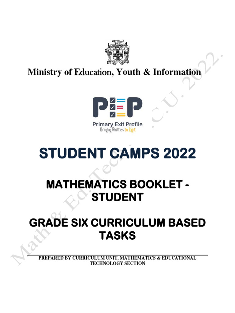Grade 6 Math Curriculum Test Samples | PDF | Length | Triangle