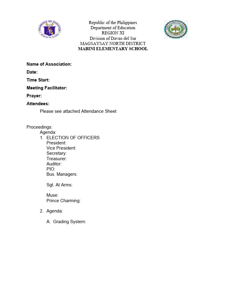 Homeroom Minutes PDF