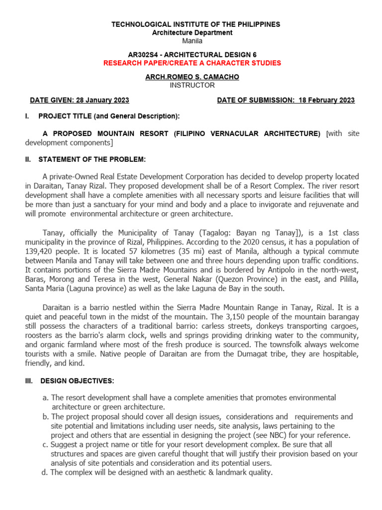 S5 Design 6 Mountain Resort Plate | PDF