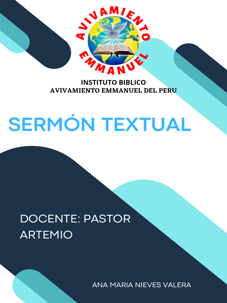 Ejemplos de Sermón Textual Invertido | PDF | Language Arts & Discipline