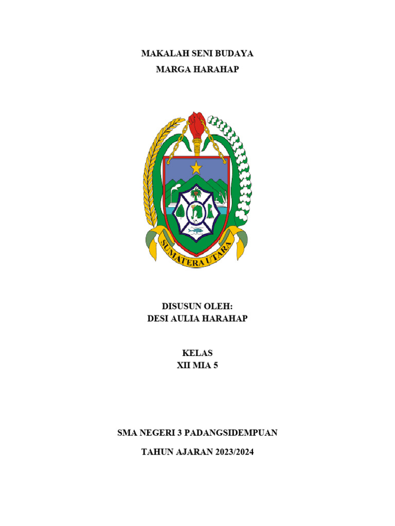 Sejarah dan Asal Usul Marga Harahap | PDF | Sejarah | Klasik