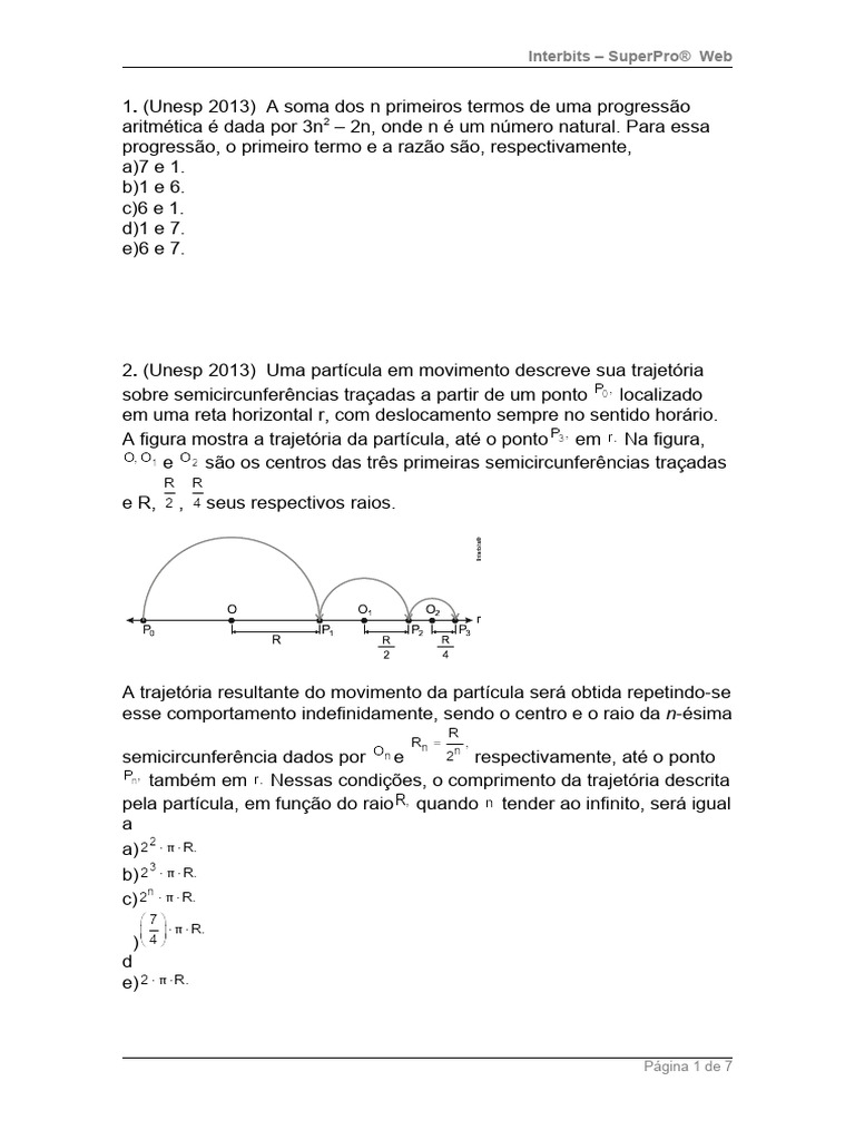Matematica Luis Pa e PG | PDF