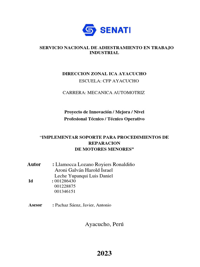 Proyecto Final Grupal | PDF | Ingeniería mecánica