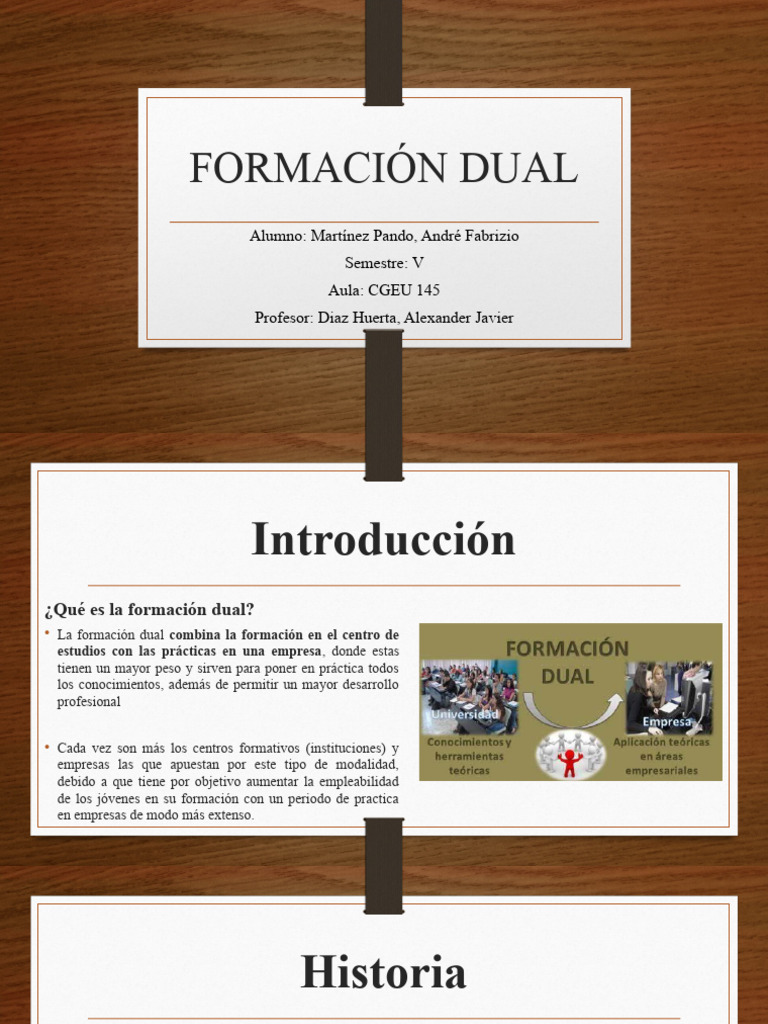 Formación Dual | PDF