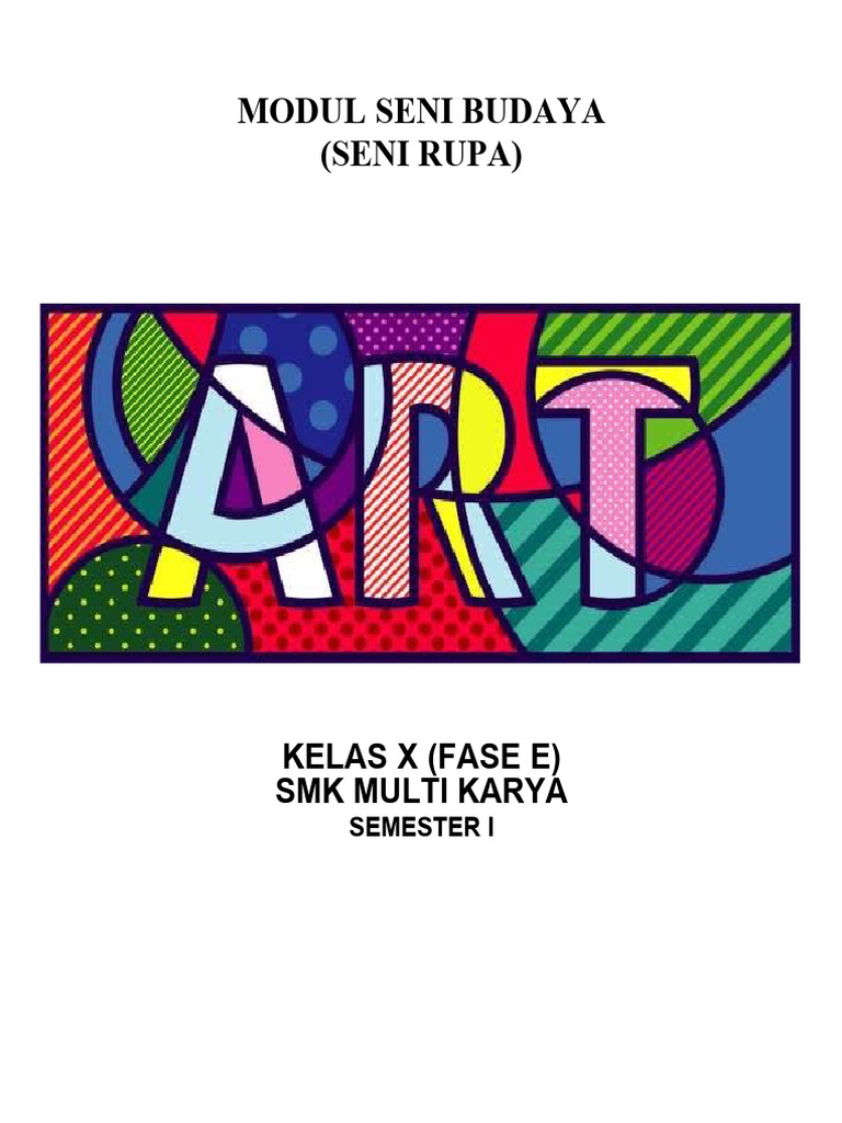 Modul Seni Budaya | PDF