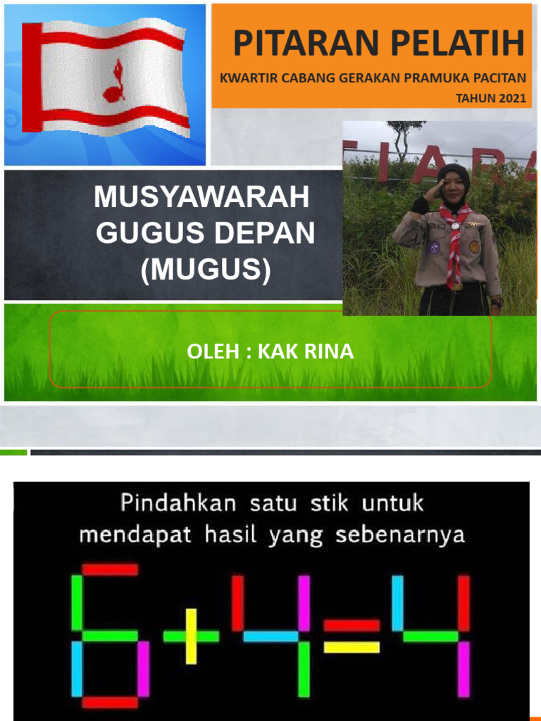 Persiapan dan Pelaksanaan Mugus Pramuka | PDF