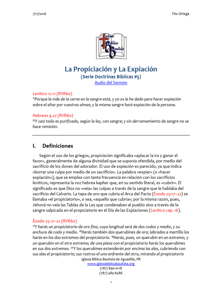 5 La Propiciacion y La Expiacion 2 | PDF | Creencia religiosa y ...