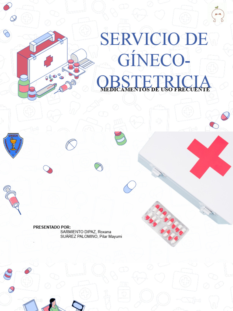 Medicamentos de Uso Frecuente en El Servicio de Go | PDF | Parto | Heces