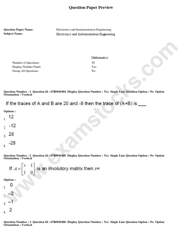 IB JIO Technical Previous Year Paper | PDF