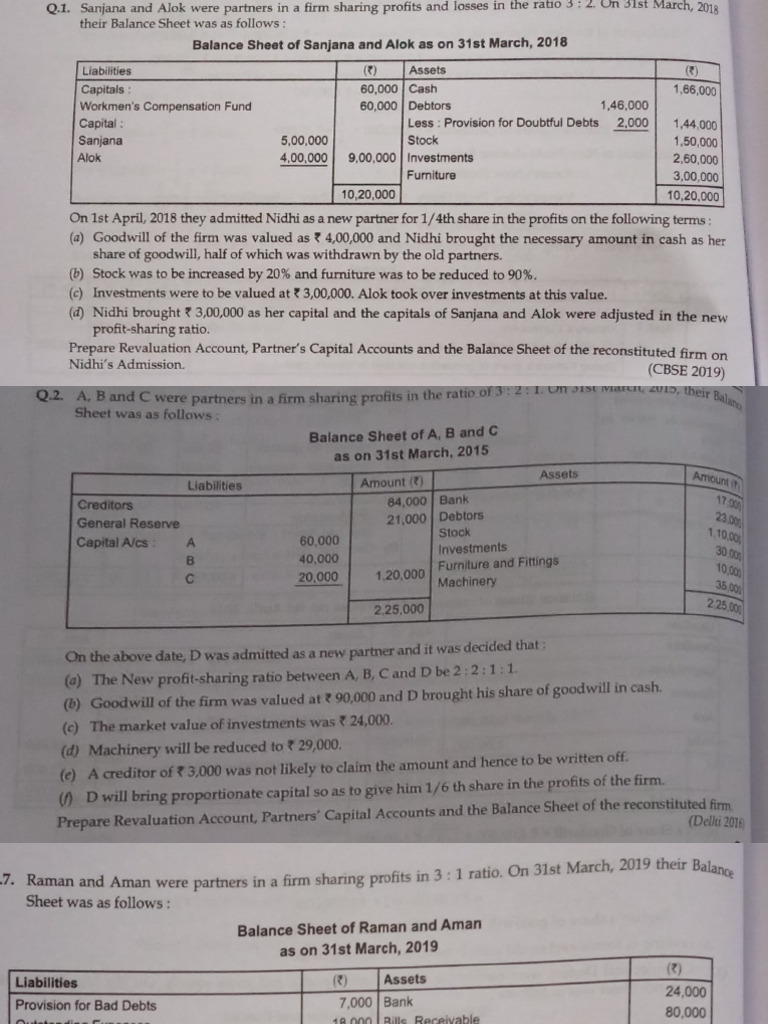 Admission | PDF | Balance Sheet | Investing