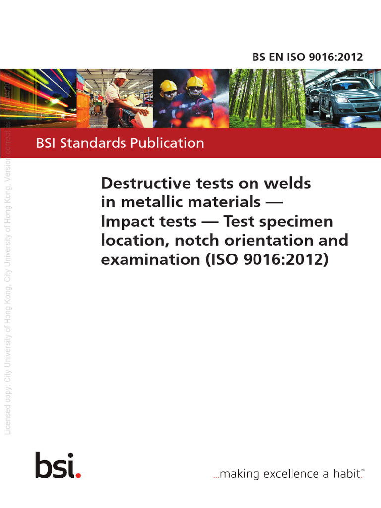 BS en ISO 9016-2012 (Impact Test) | PDF | International Organization ...