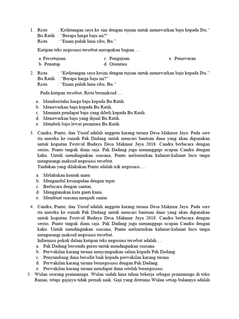 Soal Sumatif Kelas X | PDF | Seni & Disiplin Bahasa